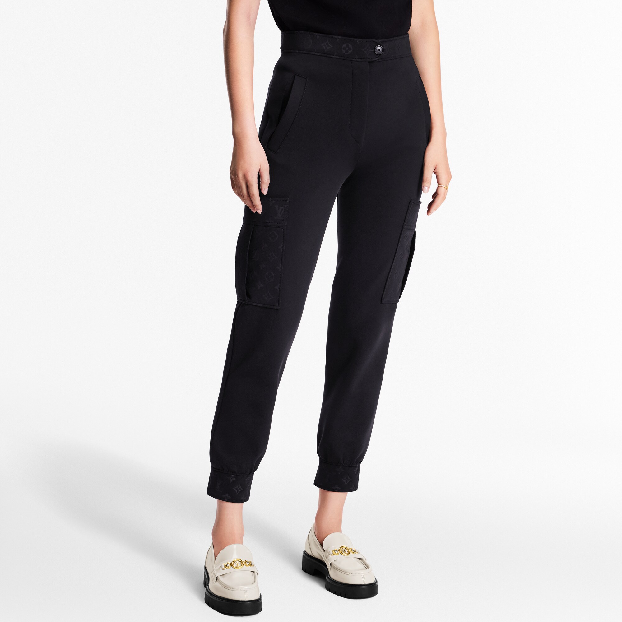 Pantalon cargo à détails Monogram - Prêt-à-porter de luxe | Femme 1A9EQ7 | LOUIS VUITTON